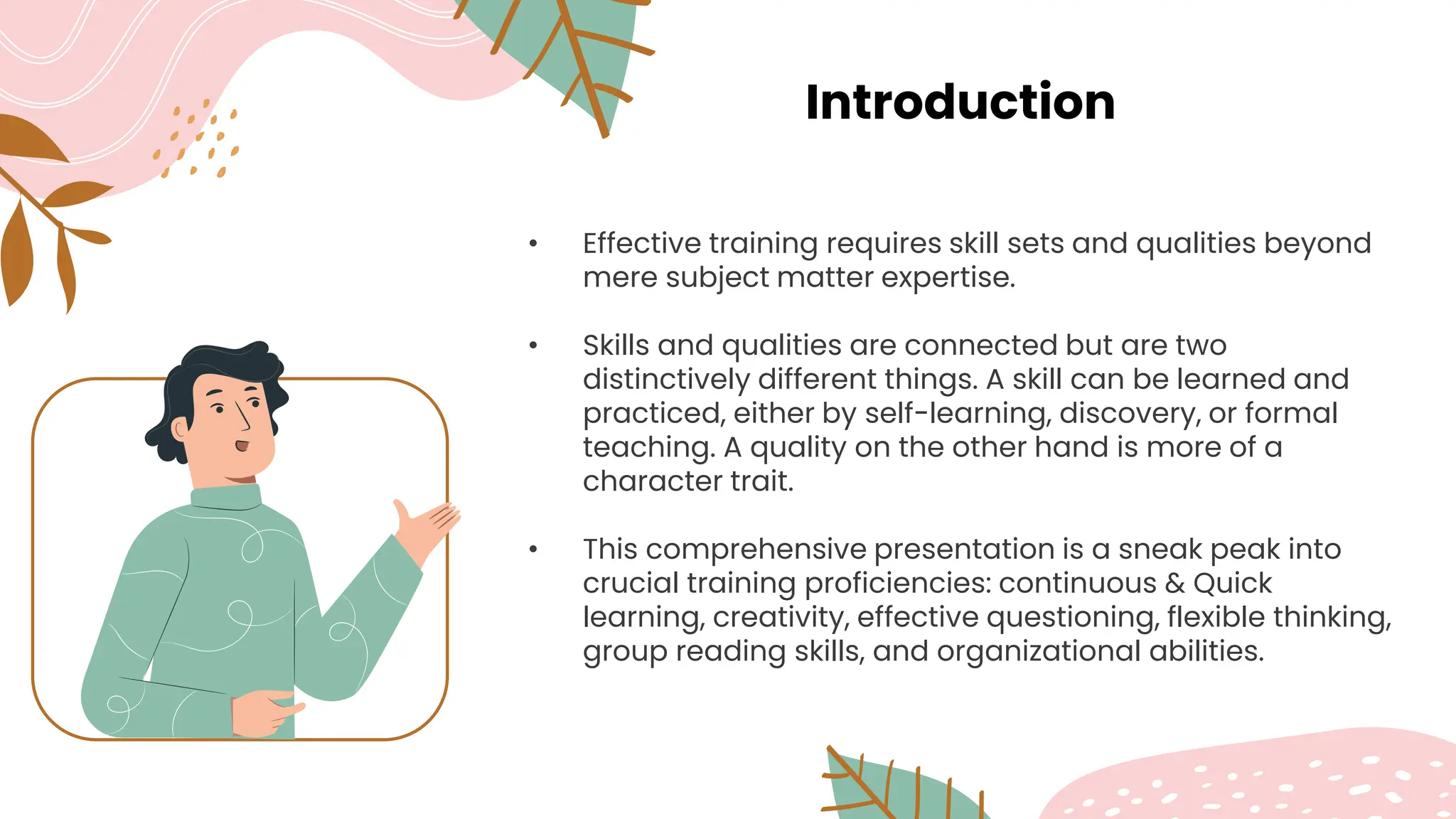 Qualities of an effective trainer by Pooja Pachorkar.pptx