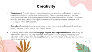 Qualities of an effective trainer by Pooja Pachorkar.pptx