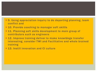 Effective training manager | PPTX