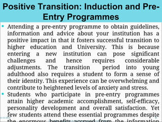 Effective Transitioning to University and into Adulthood.ppt