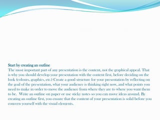 Effective use Of Powerpoint | PPTX