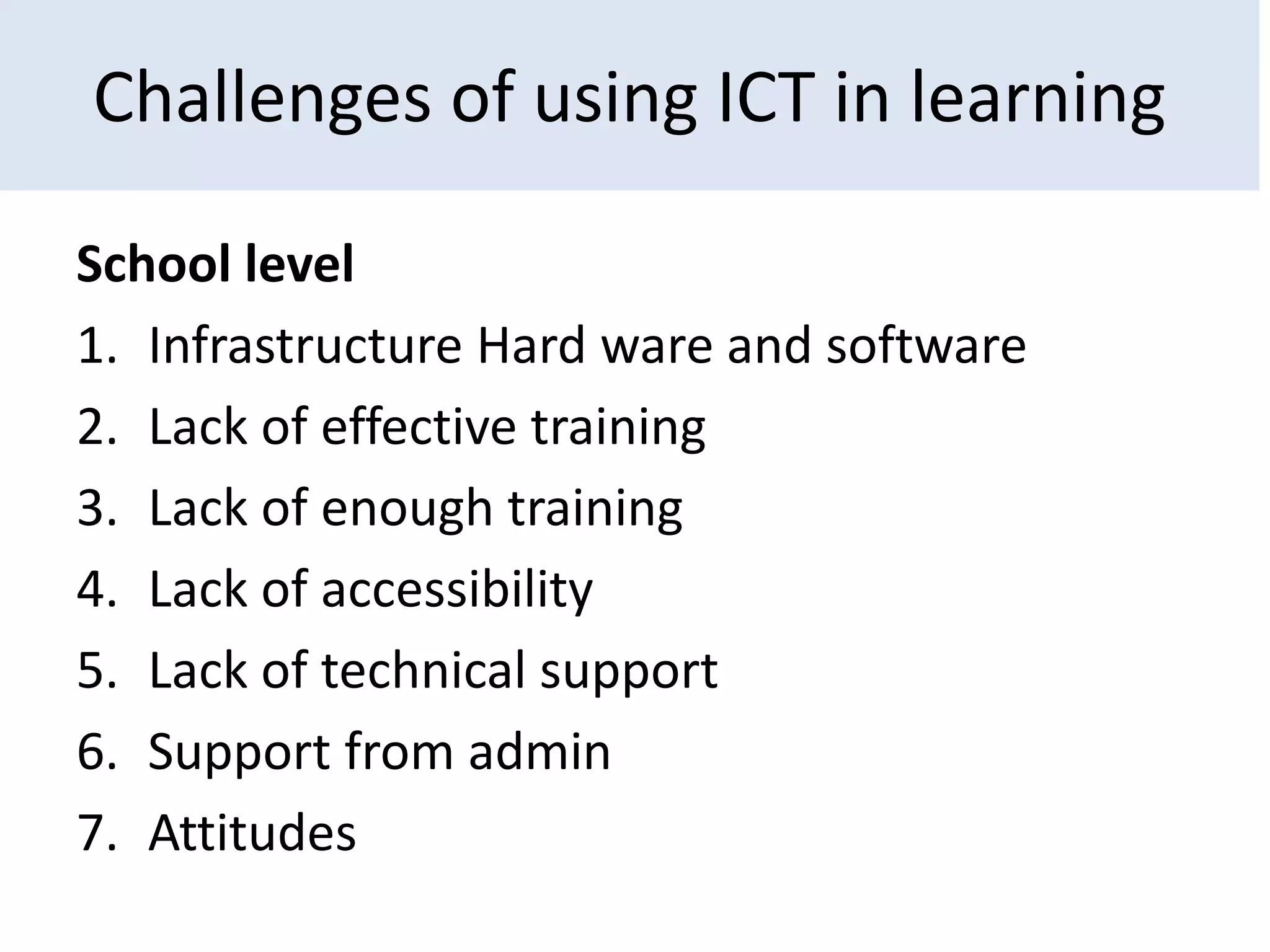 Effective use of ICT in Education | PPT