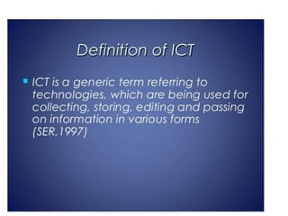 Effective use of ICT in Education | PPT