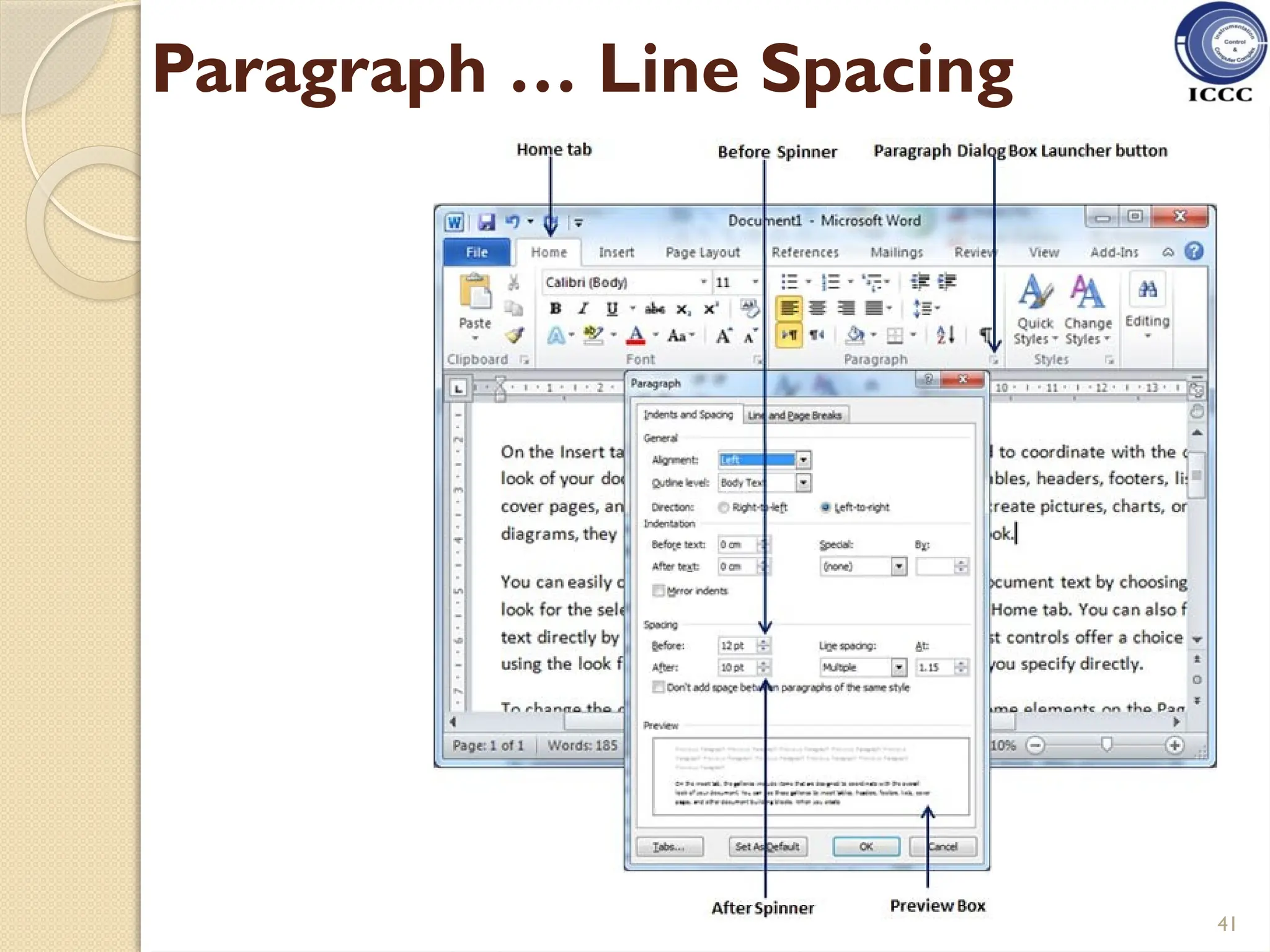 Effective Use of MS Word in daily office tasks | PPTX