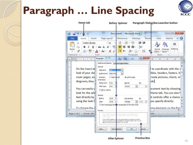 Effective Use of MS Word in daily office tasks | PPT