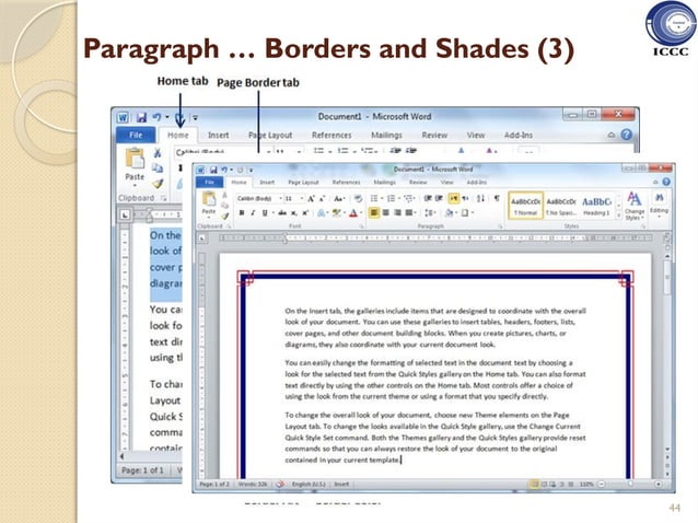 Effective Use of MS Word in daily office tasks | PPT