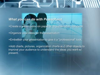Effective use of powerpoint | PPTX