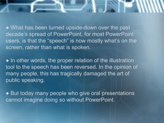 Effective use of powerpoint | PPTX