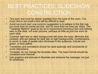 Effective use of powerpoint | PPT