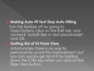 Effective use of powerpoint | PPTX