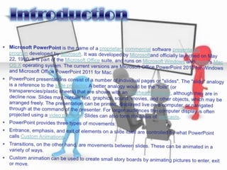 Effective use of powerpoint | PPTX