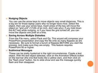 Effective use of powerpoint | PPTX