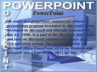 Effective use of powerpoint | PPTX