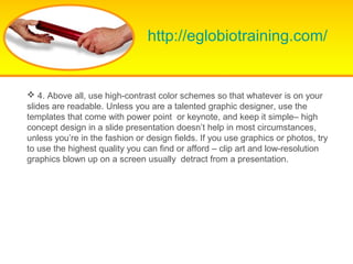 Effective use of powerpoint | PPT