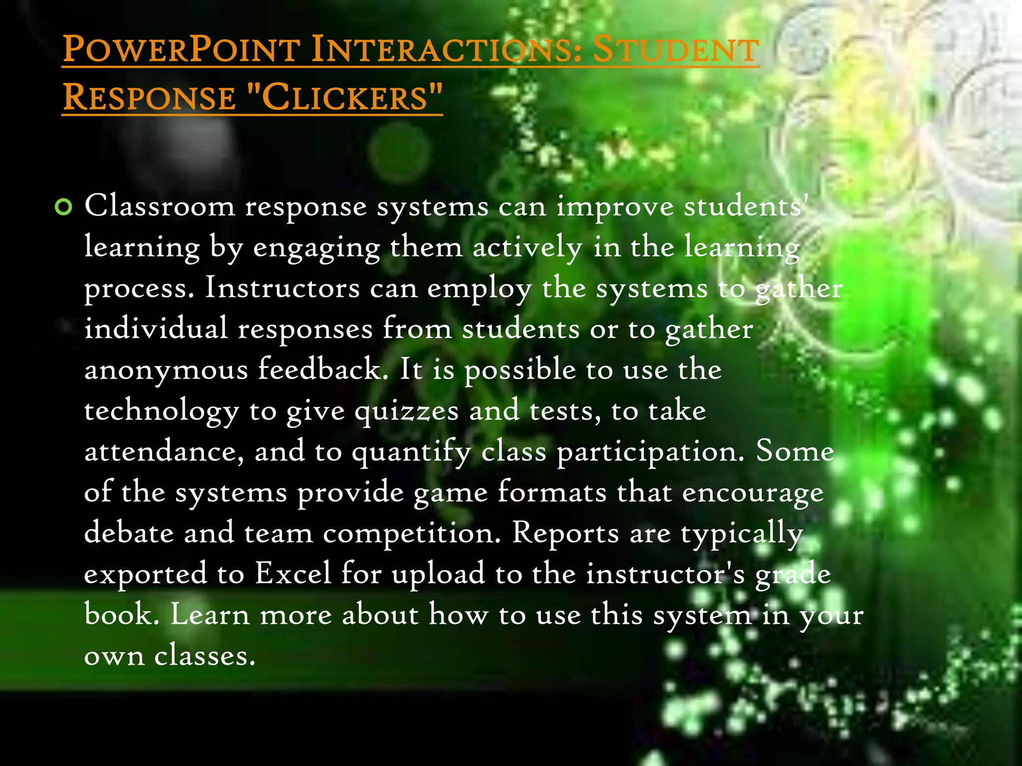 Effective Use of PowerPoint | PPTX