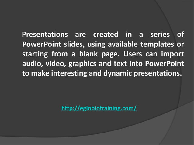 Effective Use of Powerpoint | PPT