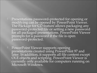 Effective use of powerpoint as a presentation tool | PPT