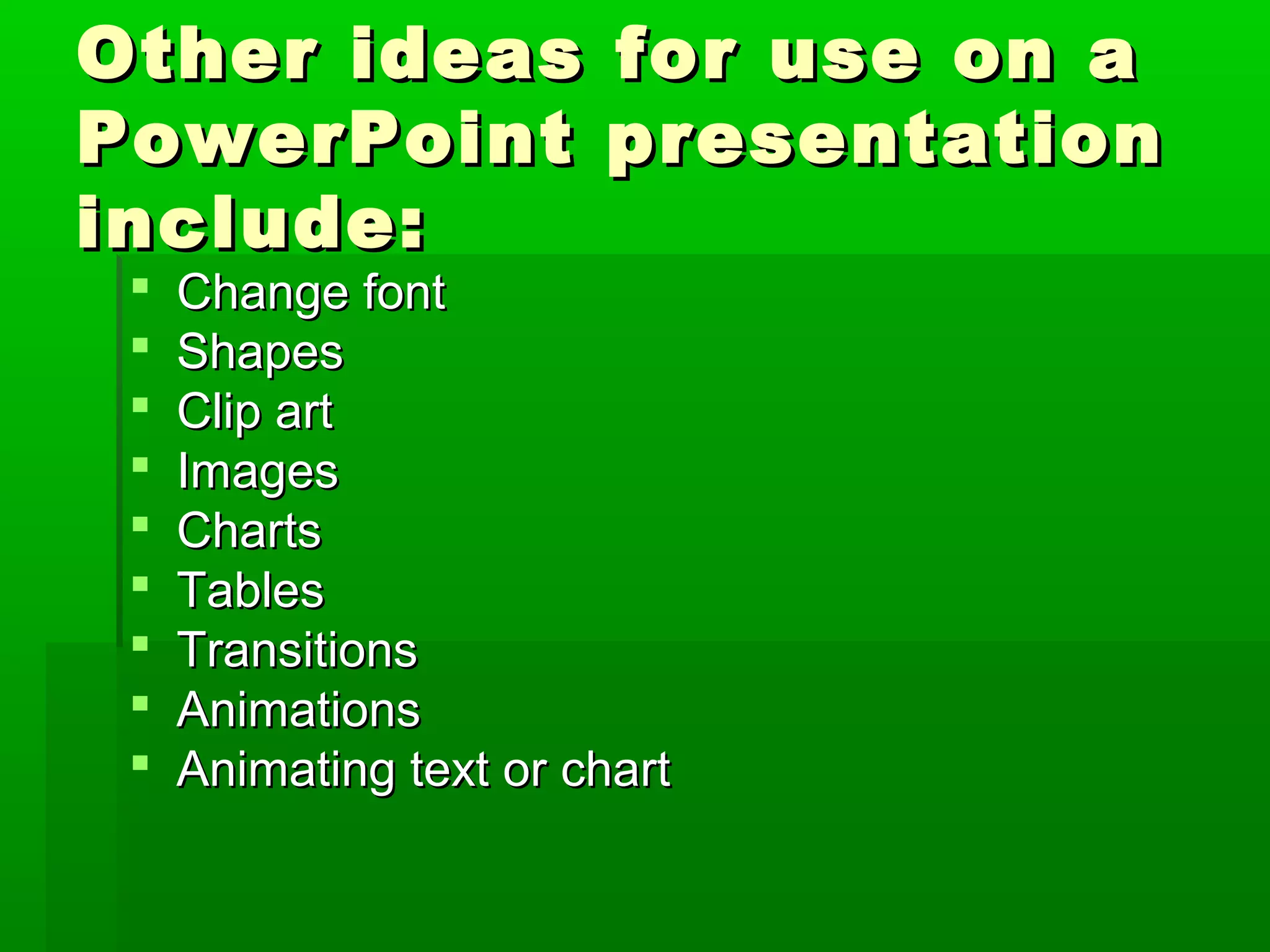 Effective use of powerpoint as a presentation tool | PPT | Free Download