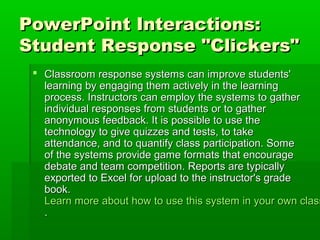 Effective use of powerpoint as a presentation tool | PPT