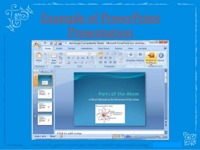 Effective use of powerpoint as a presentation tool