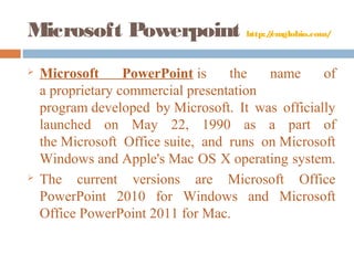 Effective use of powerpoint as a presentation tool | PPT