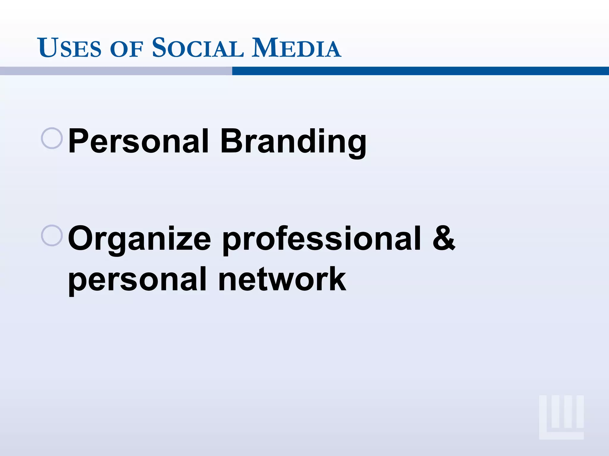 Effective use of social media | PPTX