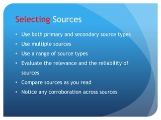 Effective use of sources year 9 slavery | PPT
