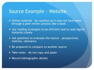 Effective use of sources year 9 slavery | PPT