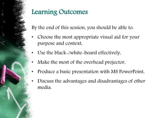 Effective use of teaching aids | PDF