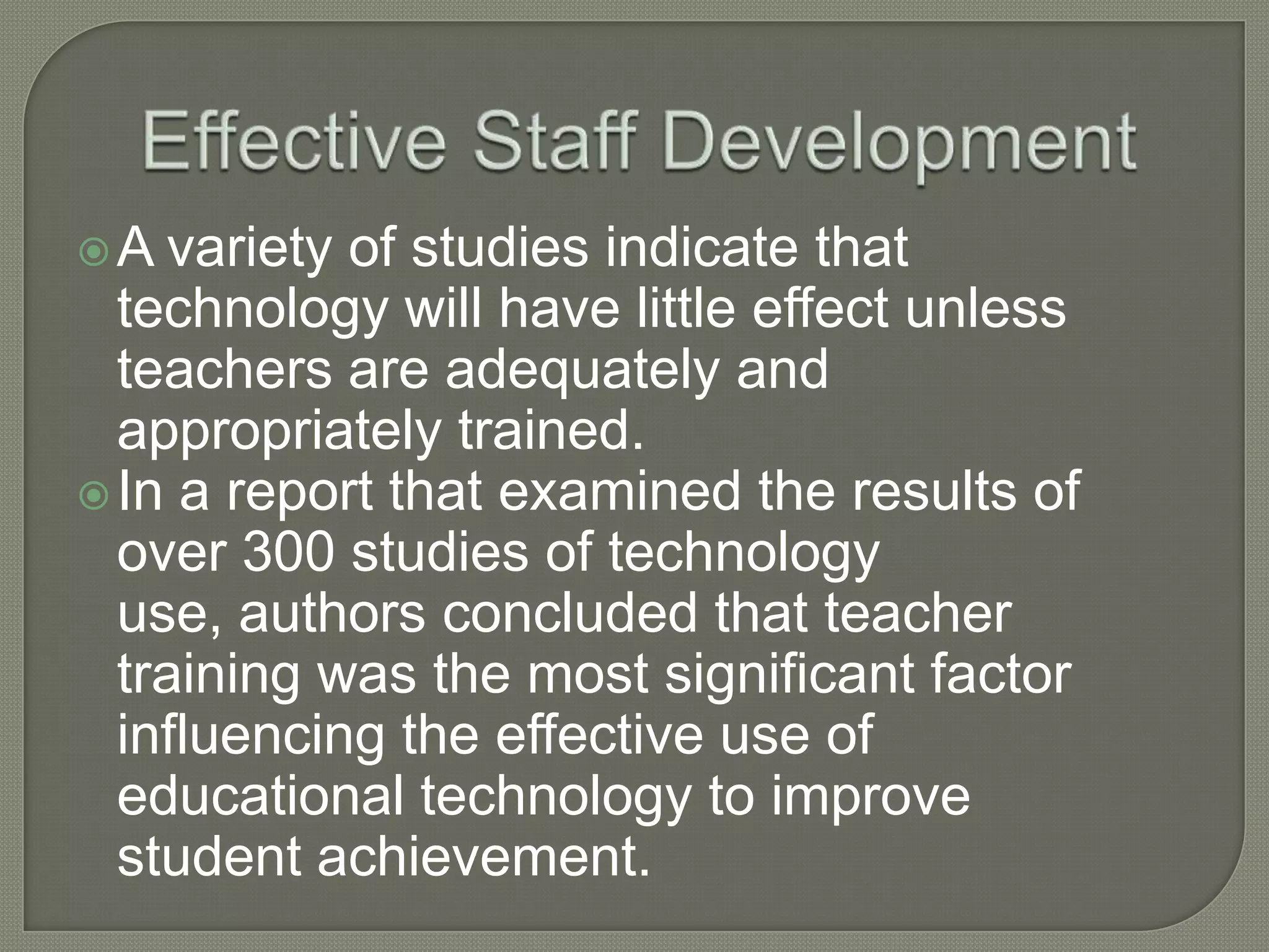 Effective Use Of Technology Brian J | PPTX | Education industry ...