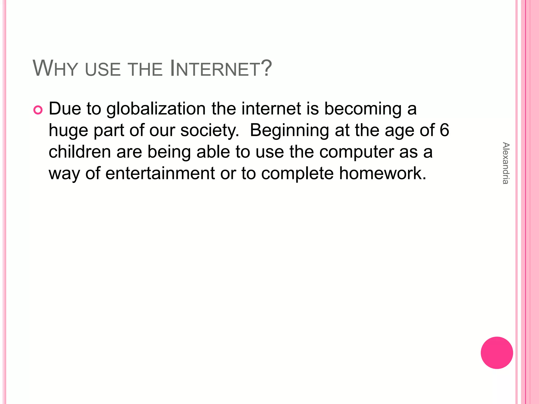 Effective use of the internet | PPTX