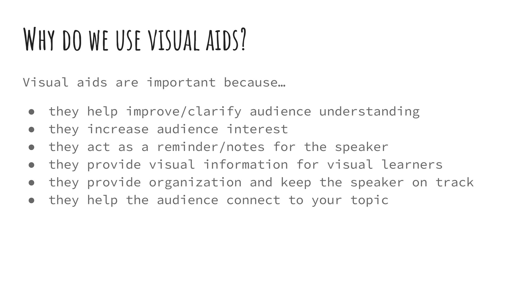 How one can use visual aids to present effectively | PDF