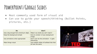 How one can use visual aids to present effectively | PDF