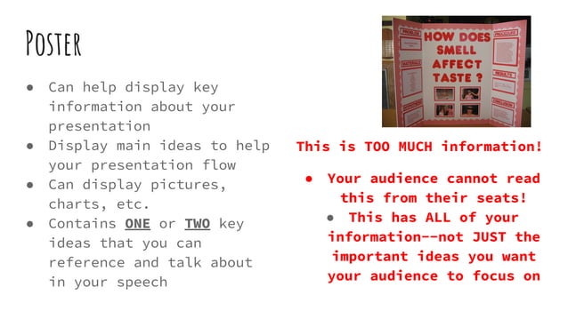 How one can use visual aids to present effectively | PPT