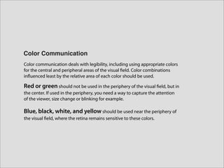 Effective visual communication for GUI | PPT