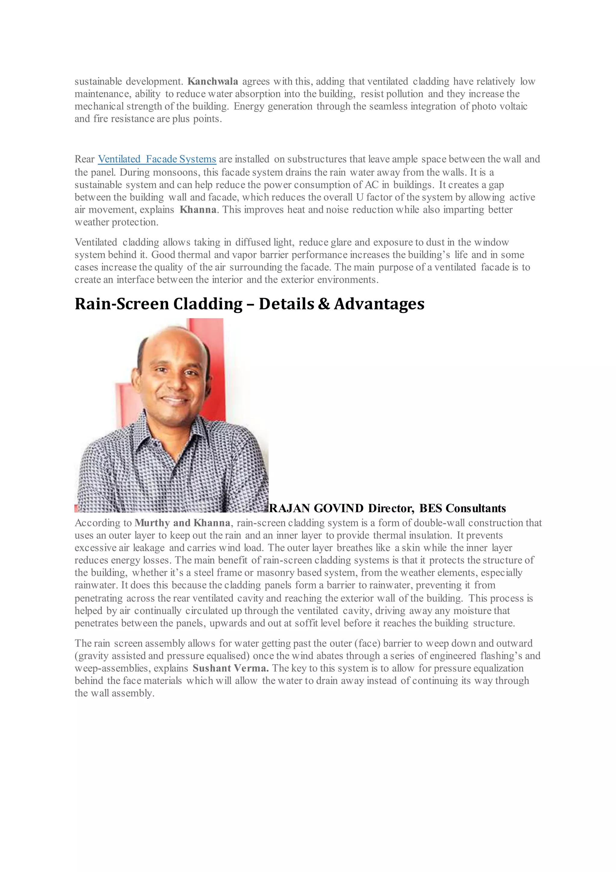 Effective wall cladding | DOCX