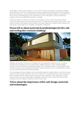 Effective wall cladding | DOCX