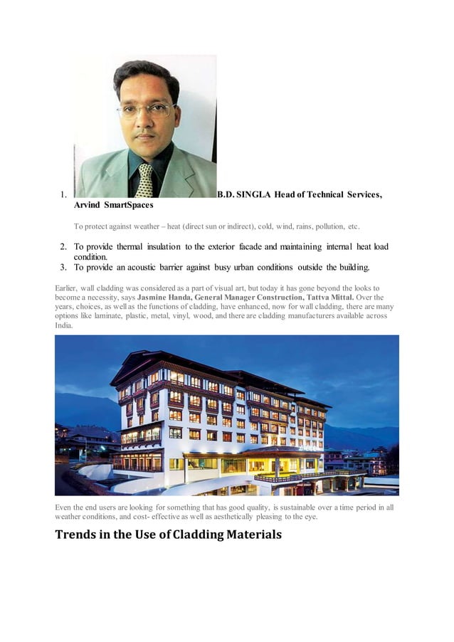 Effective wall cladding | DOCX