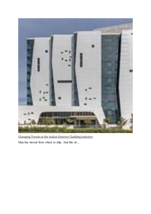 Effective wall cladding | DOCX