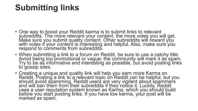 Effective Ways to Increase Reddit Karma.pptx