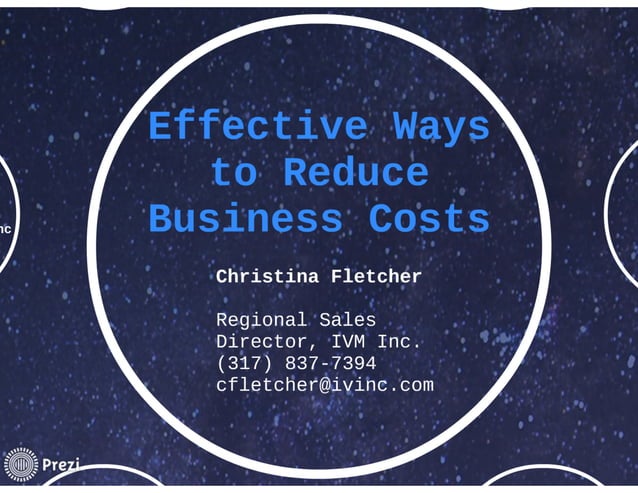 Effective ways to reduce business costs | PDF
