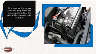Effective Way to Test the Battery of your Car | PPTX