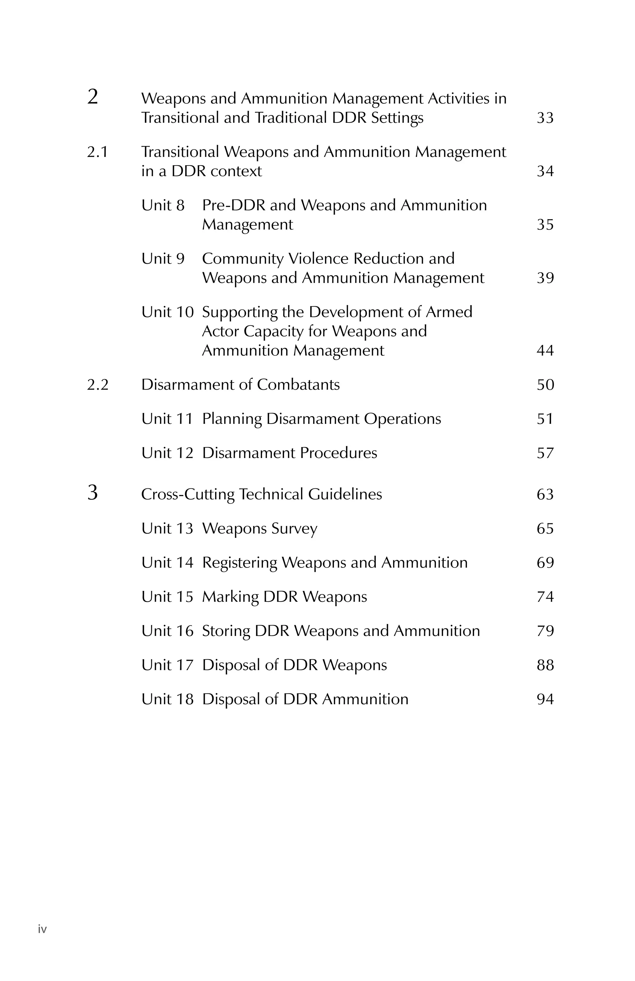 Effective weapons and ammunition management ddr handbook i | PDF