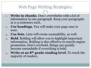 Effective web design strategies | PPTX | Web Design and HTML | Internet