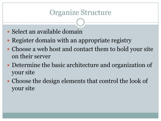 Effective web design strategies | PPTX | Web Design and HTML | Internet