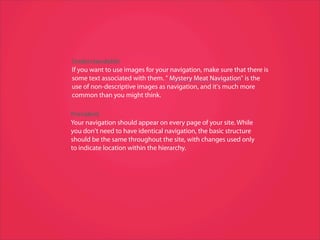 Effective web navigation | PDF
