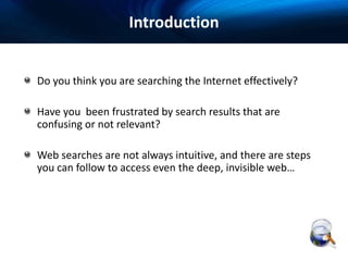 Effective web search techniques | PPTX