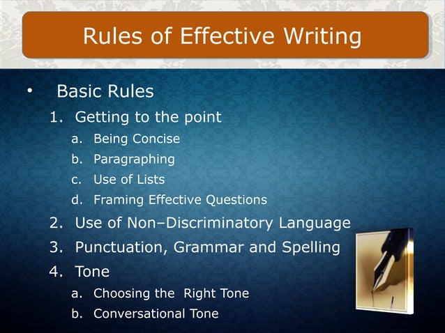 Effective Business Writing Skills | PPT