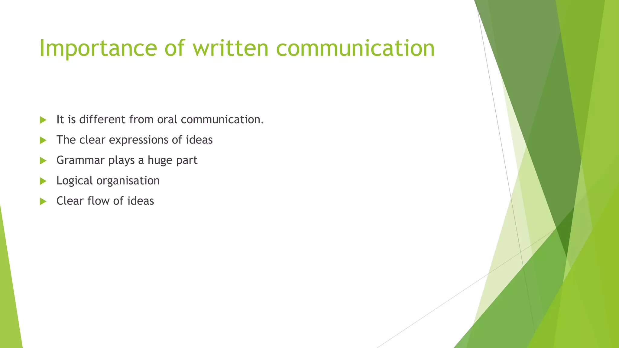 EFFECTIVE WRITTEN COMMUNICATION.pptx | Email | Internet