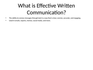 effective_written_communication in workplace.pptx